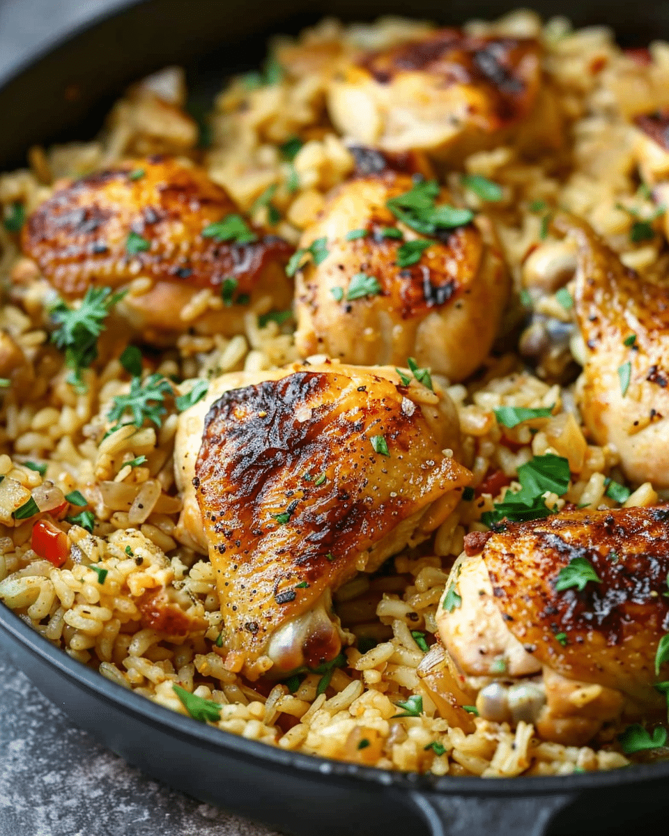 One‑Pot Chicken and Rice | Ella Dishes