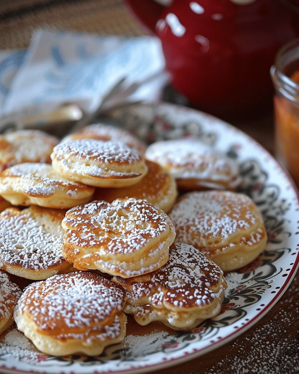 Poffertjes (Dutch Pancakes) | Ella Dishes