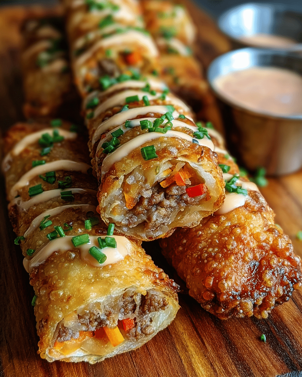 Voodoo Egg Rolls | Ella Dishes