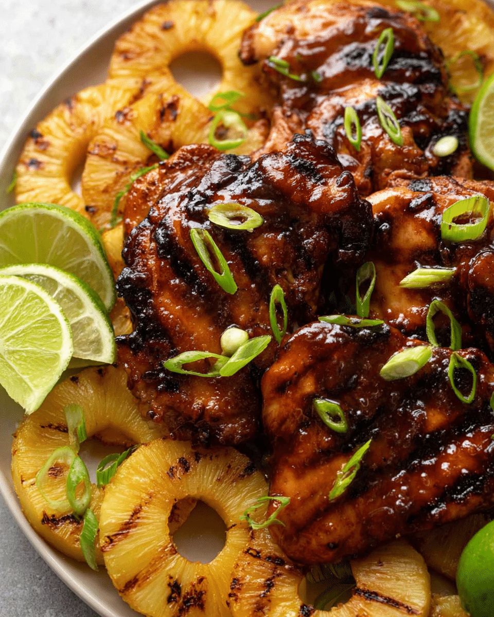 Hawaiian Huli Huli Chicken | Ella Dishes