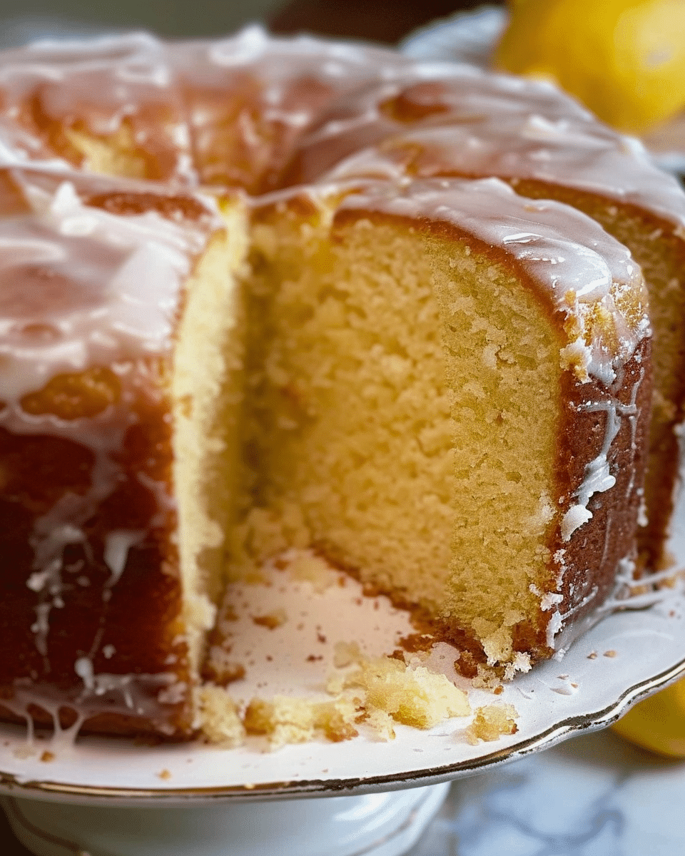 Lemon Pound Cake | Ella Dishes
