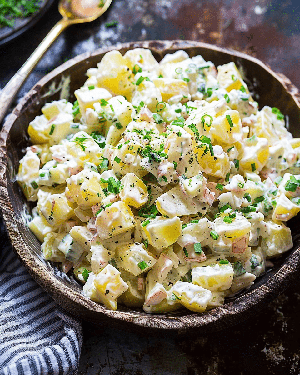 Russian Potato Salad Recipe (Olivier) | Ella Dishes
