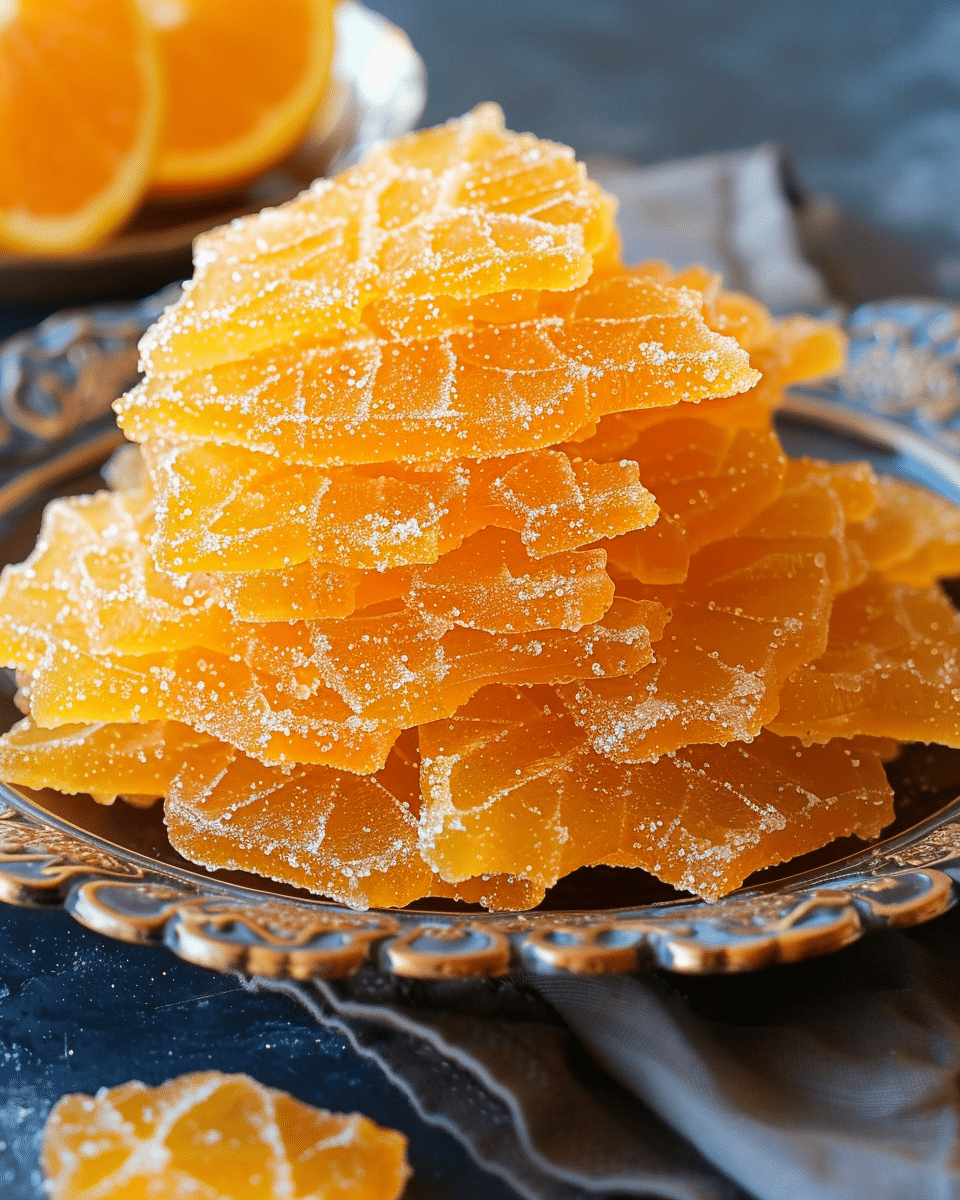 Classic Homemade Orange Candy Recipe | Ella Dishes