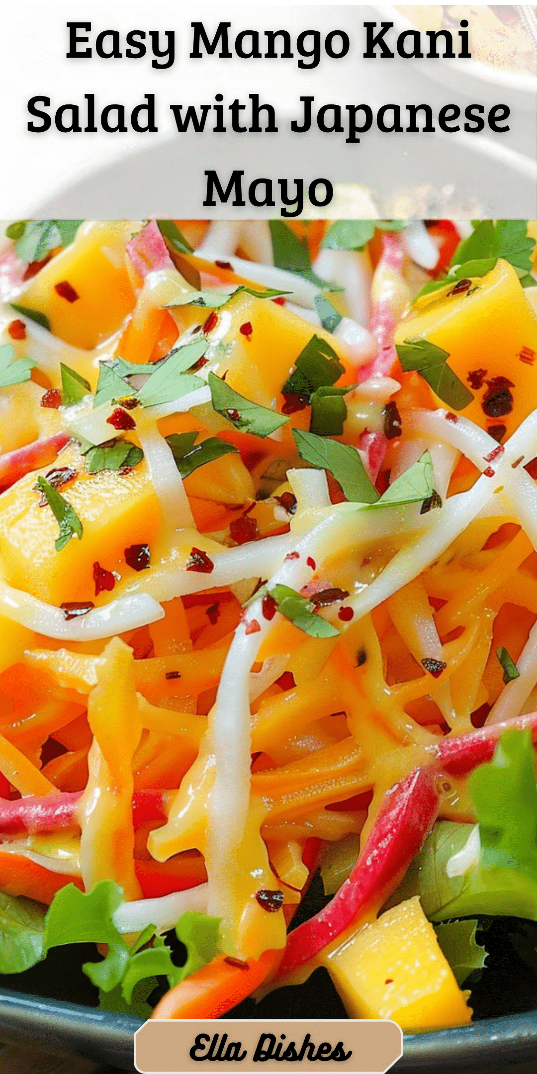 Mango Kani Salad | Ella Dishes