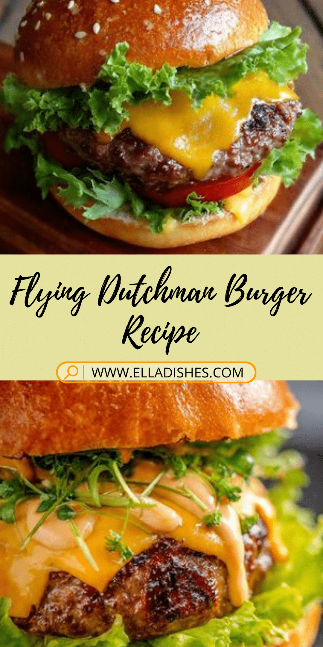Flying Dutchman Burger Recipe | Ella Dishes