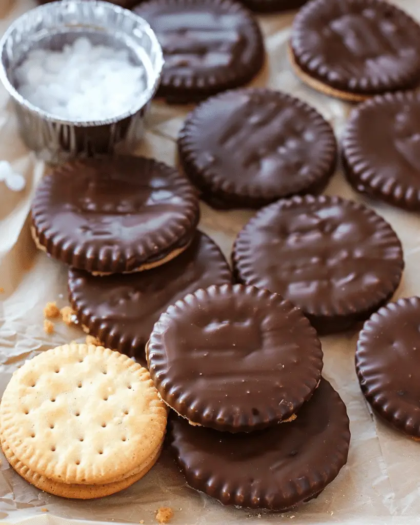 Ritz Cracker Thin Mints | Ella Dishes