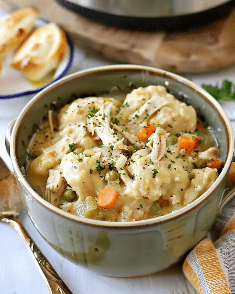 Instant Pot Chicken and Dumplings | Ella Dishes