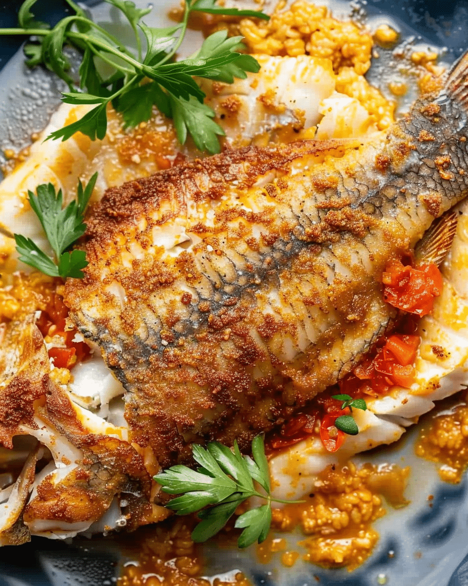 Baked Whole Catfish | Ella Dishes