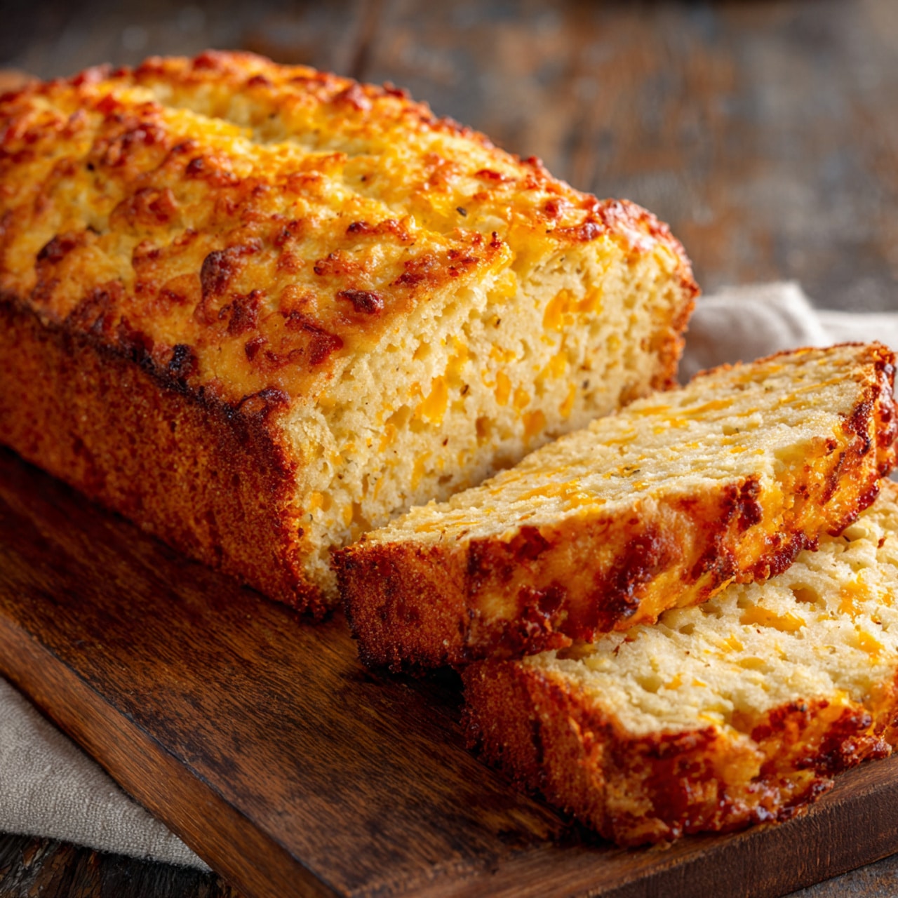 Cheddar Cheese Quick Bread | Ella Dishes