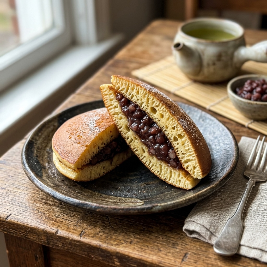 Easy Dorayaki (Japanese Red Bean Pancake) | Ella Dishes